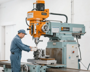 Column-and-Knee Type (Knee) Milling Machines: What They Are, How They ...