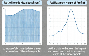 Ra vs Rz: Advantages, Uses, Roughness & Surface Differences